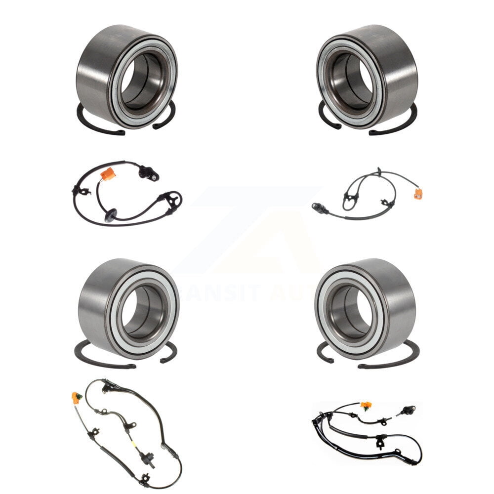 Kugel Front Rear Wheel Bearing and ABS Sensor Kit (8Pc) for Car 2005 ...