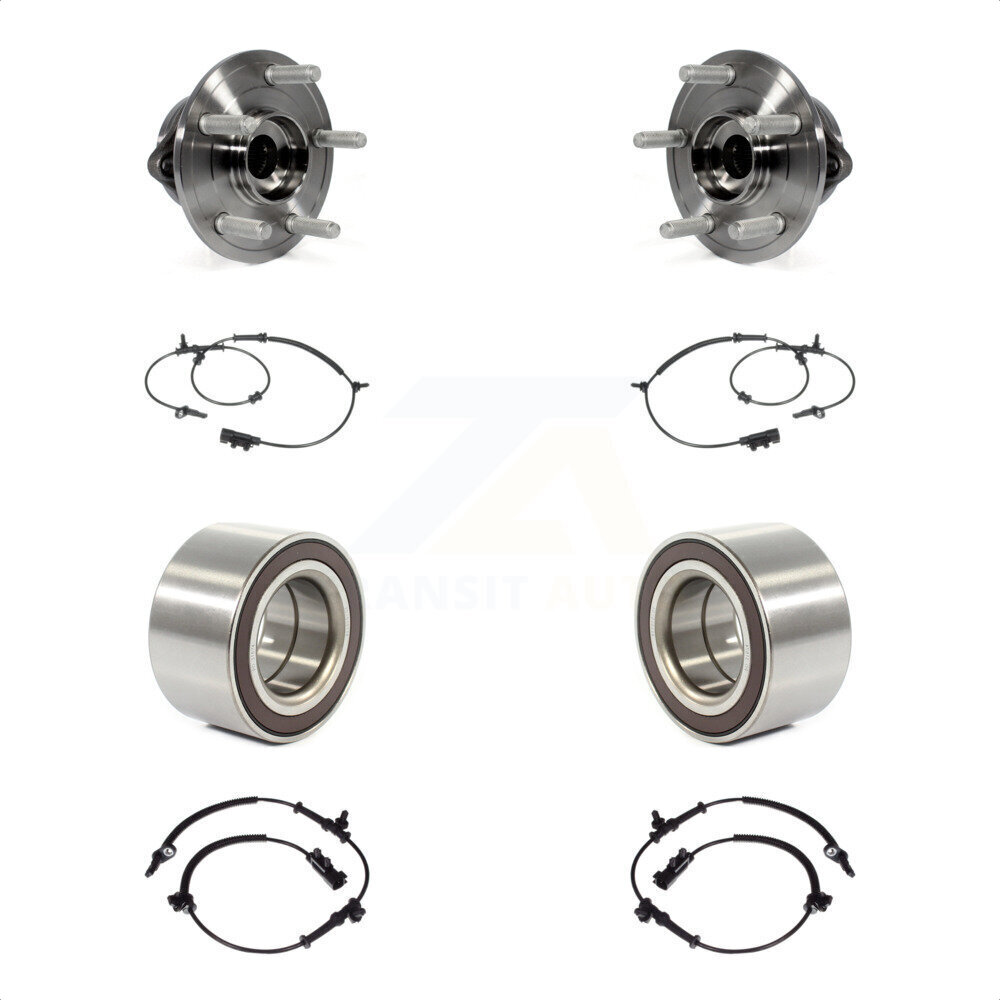 Kugel Front Rear Wheel Bearing and ABS Sensor Kit for Car Jeep Grand ...