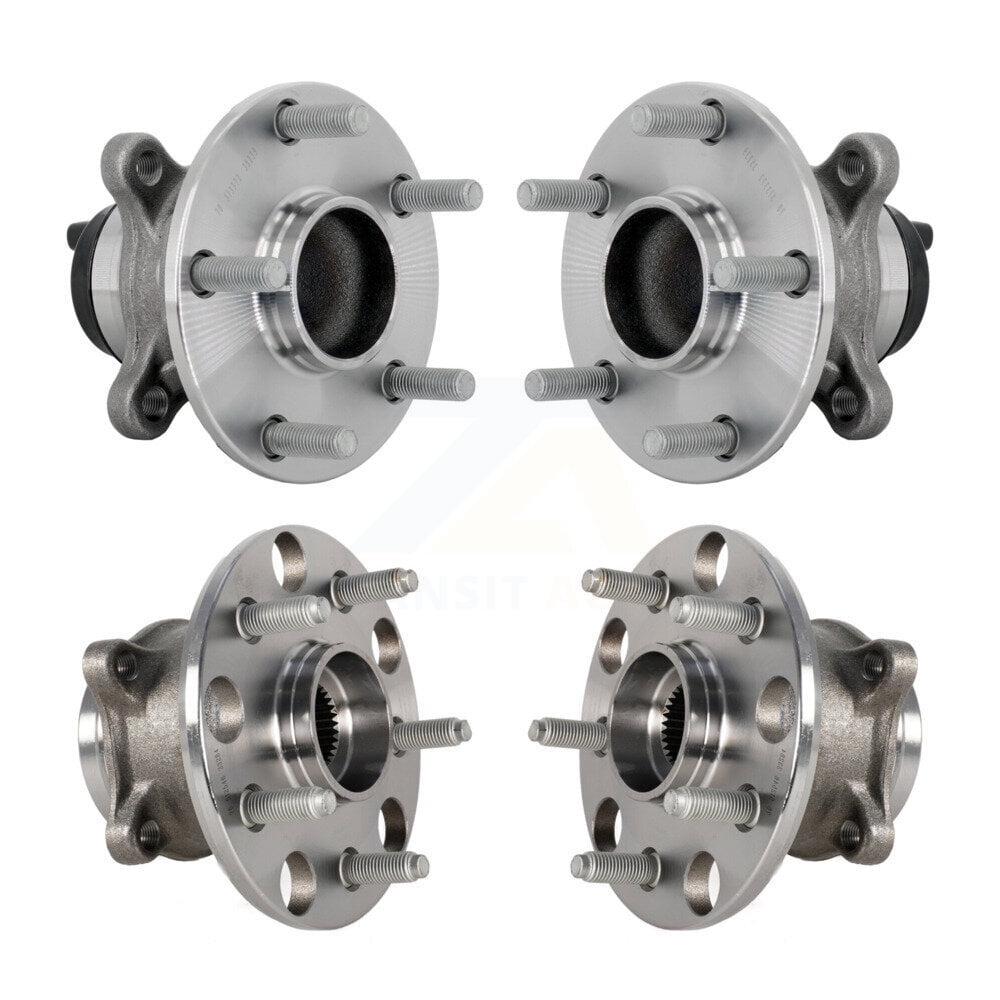 Kugel Front Rear Wheel Bearing & Hub Assembly Kit for Car Lexus IS350 ...