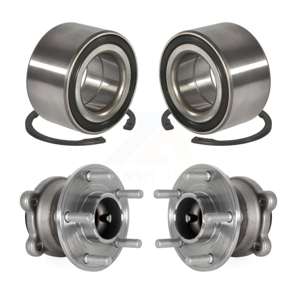 Kugel Front Rear Wheel Bearing and Hub Assembly Kit for Car Ford Escape ...