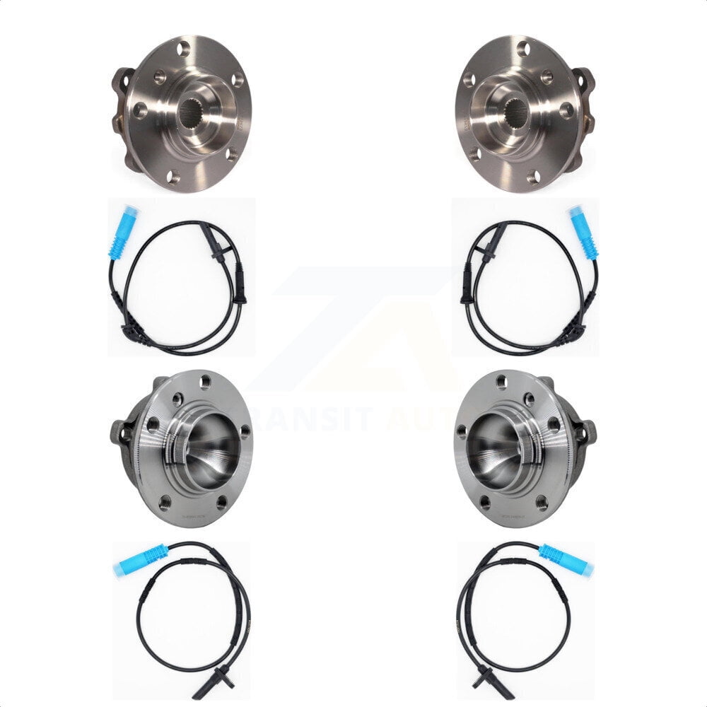 Kugel Front Rear Wheel Hub Bearing and ABS Sensor Kit for Car Mini ...