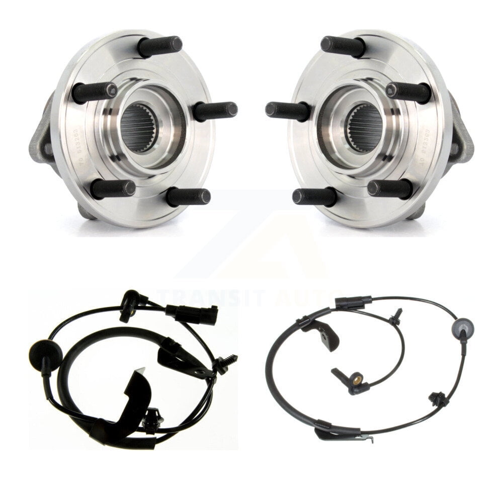 Kugel Front Wheel Hub Bearing and ABS Sensor Kit for Car 2009 Dodge ...