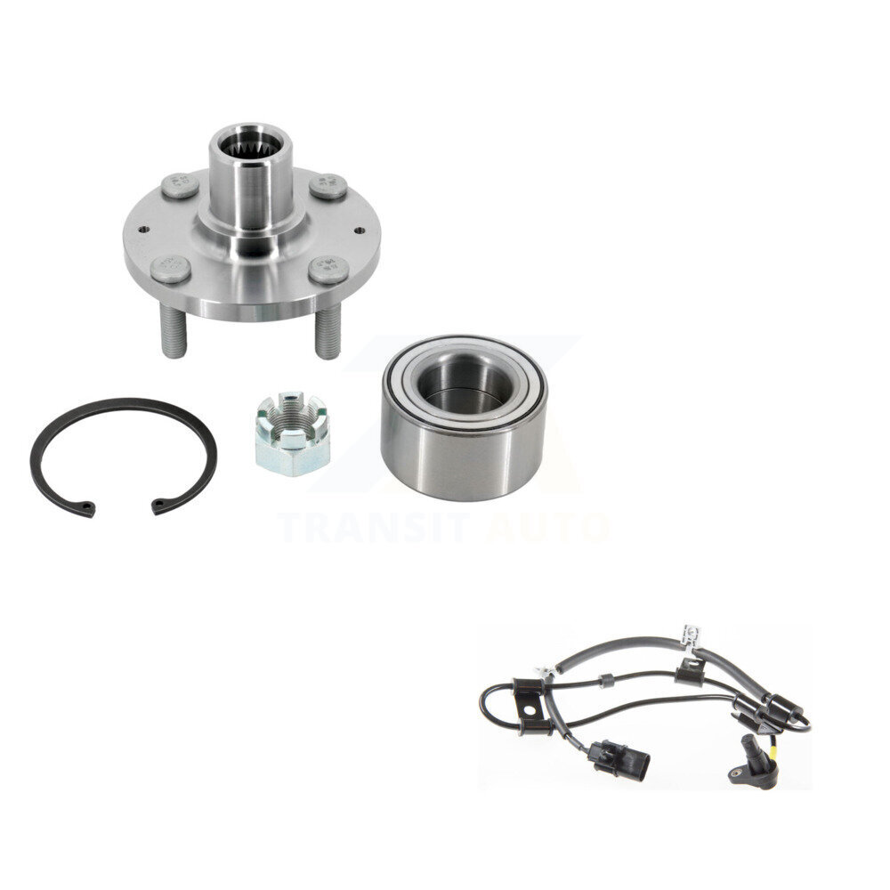 Kugel Front Wheel Hub Bearing and ABS Sensor Kit for Car Hyundai Accent ...