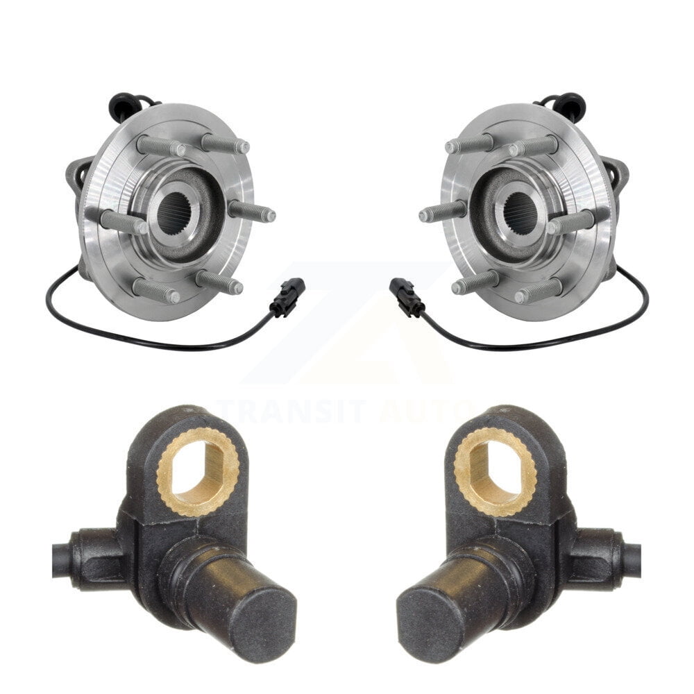 Kugel Rear Wheel Hub Bearing and ABS Sensor Kit for Car 2011-2014 Ford ...