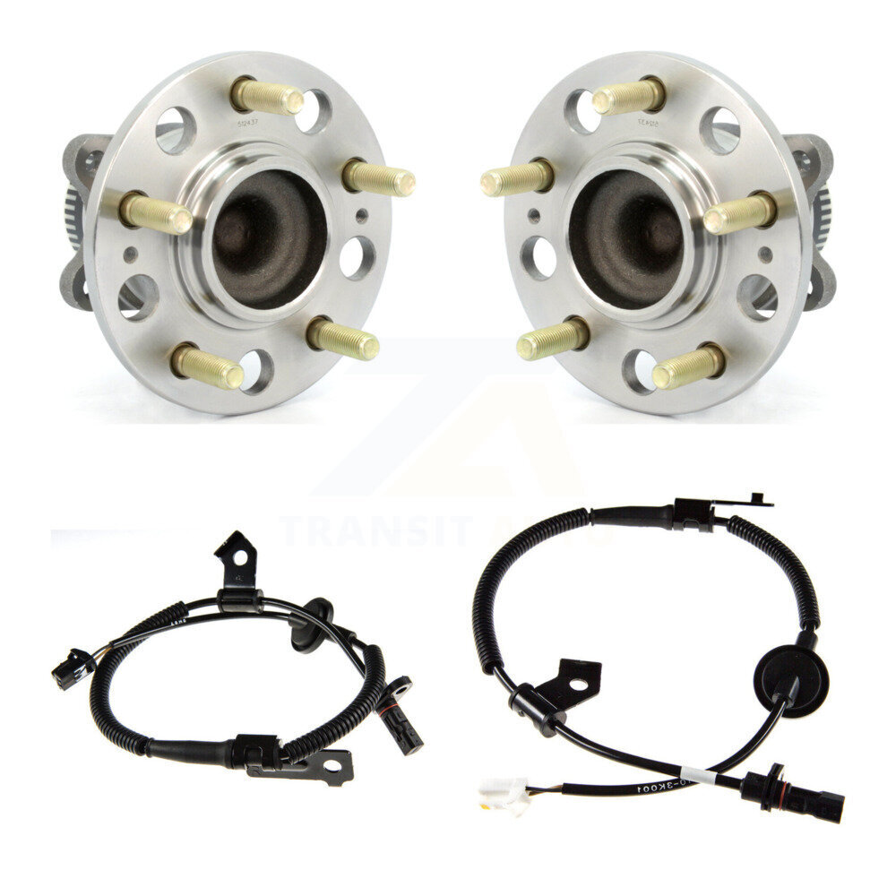 Kugel Rear Wheel Hub Bearing and ABS Sensor Kit for Car 2011 Hyundai ...