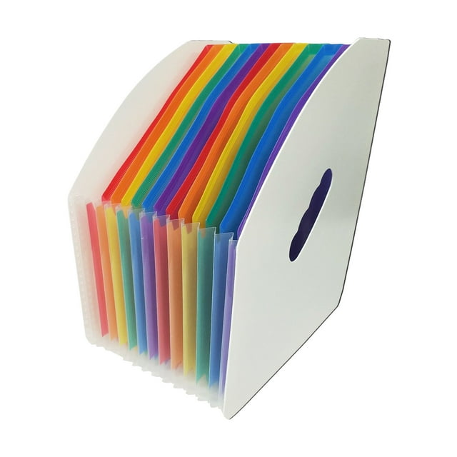 Kugisaki A4 Accordion Bag 13 Compartments Multi Layer File Bag Accordion Folder Test Paper