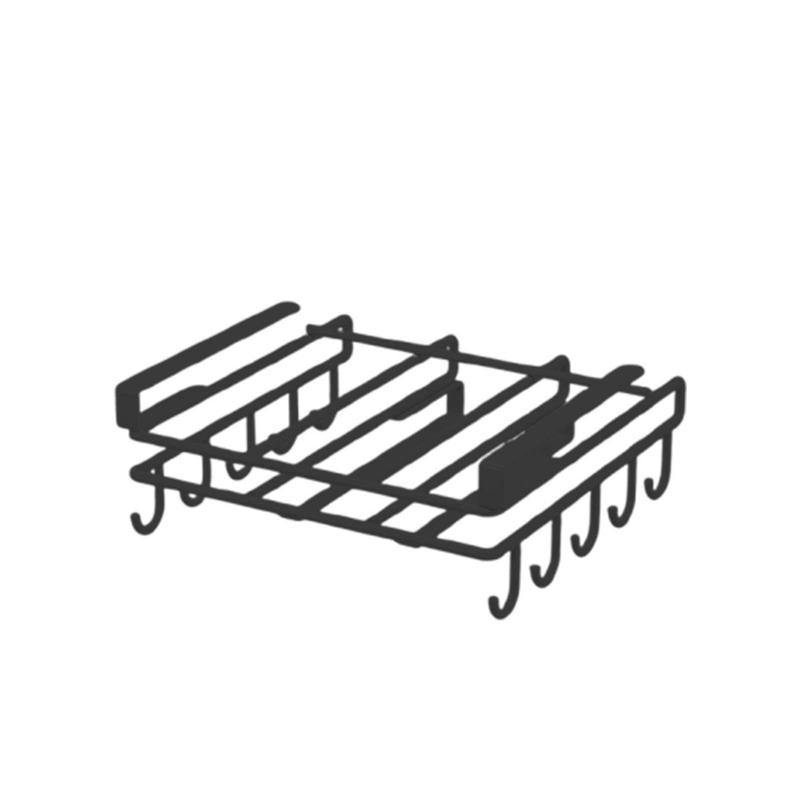 Kugisaki Cabinet Hanging Kitchen Shelf Cutting Board Rack ...