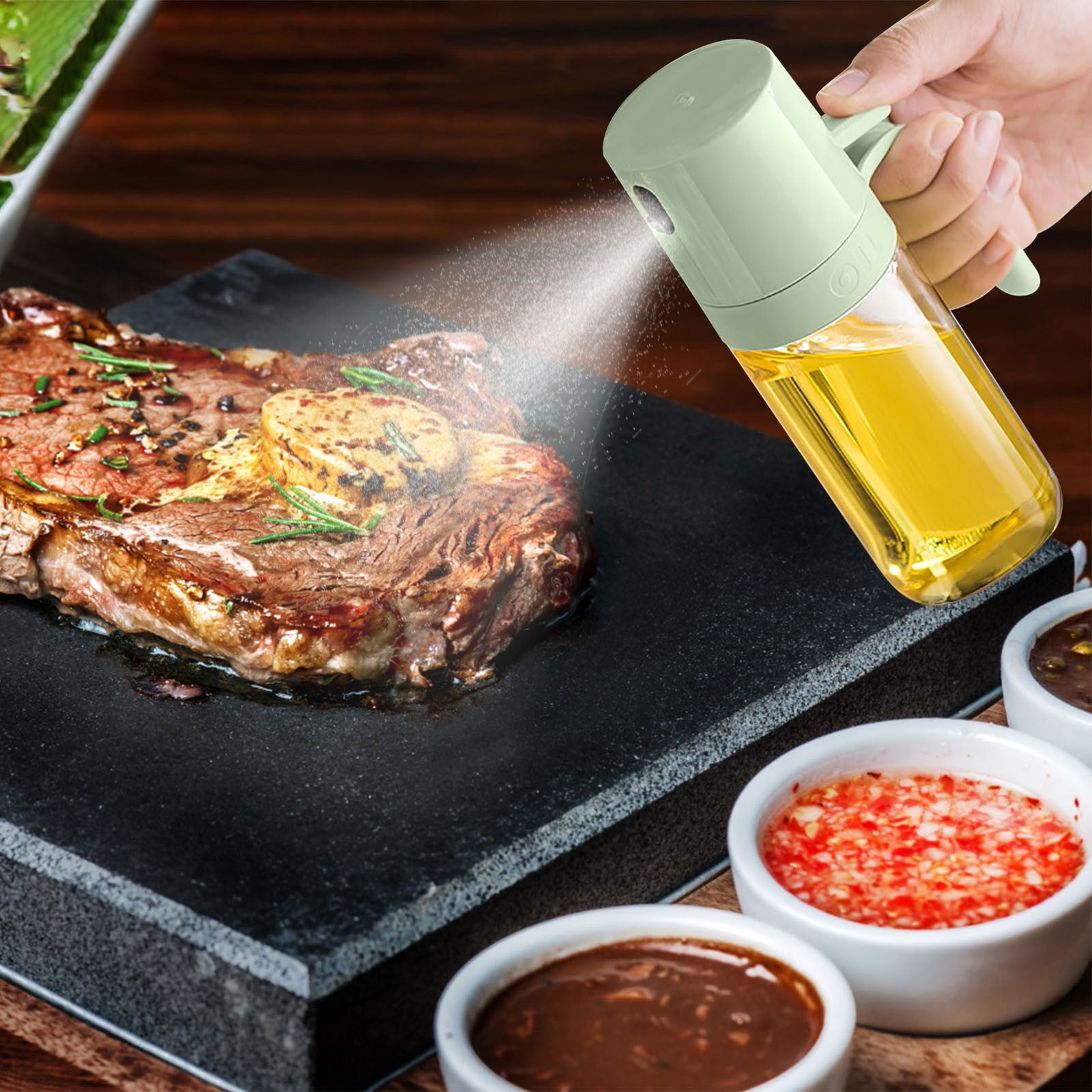 Kugisaki Clearance Cooking Oil Sprayer,200Ml Olive Oil Dispenser Bottle ...