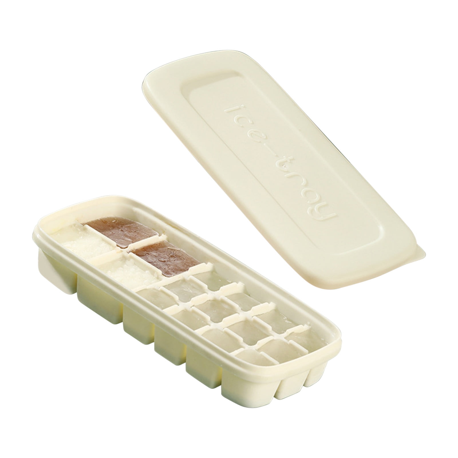 Kugisaki Clearance Ice Tray Flip-Top Water-Filled Ice-Making Ice ...