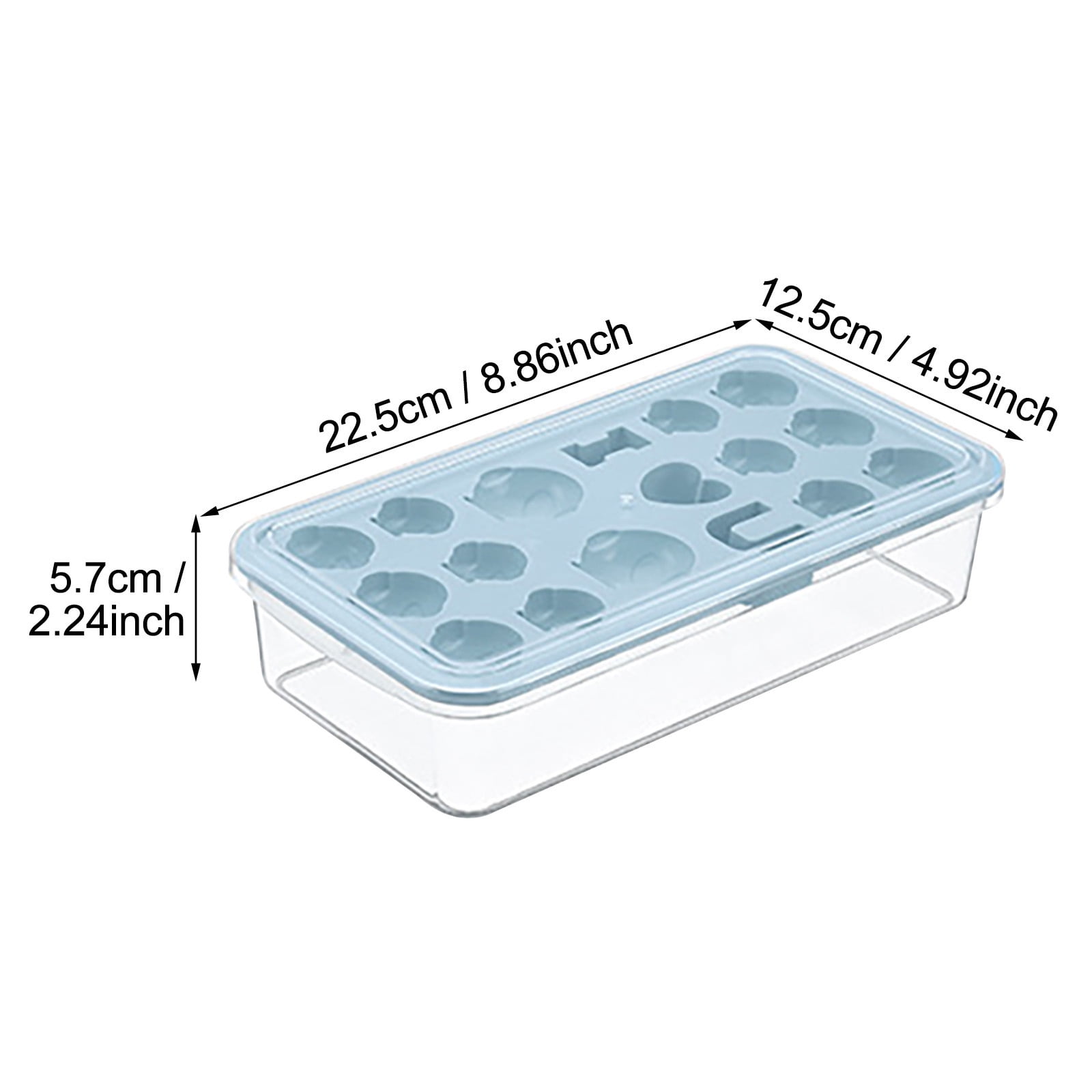 Kugisaki Clearance Ice Tray Silicone Ice Cream Ice Lolly Molds Ice with ...