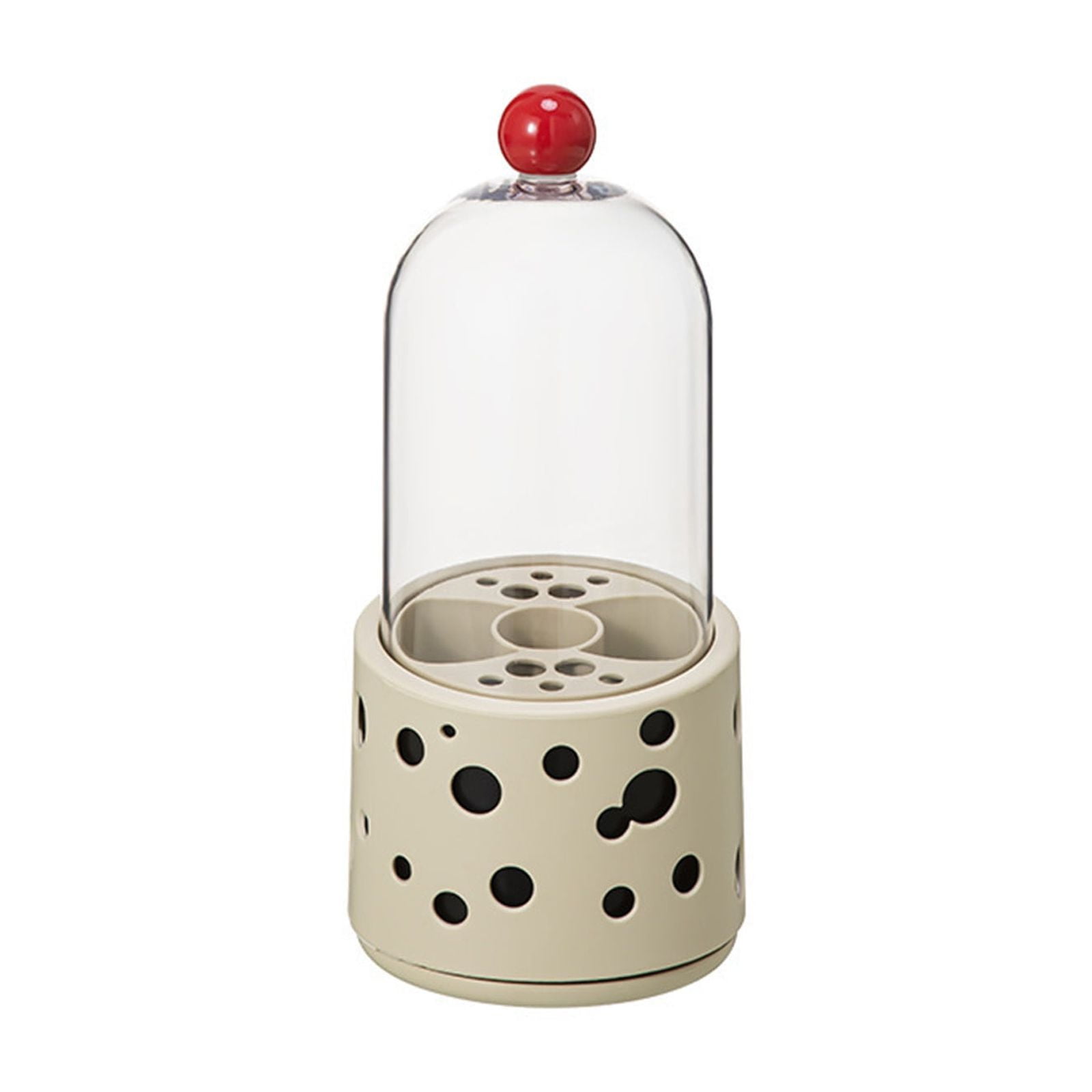 Kugisaki Dopamine Makeup Brush Storage Tube with Lid Dirt Proof ...