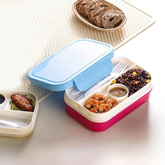 Kugisaki Double Layer Bento Box Lunch Box Portable Lunch Containers ...