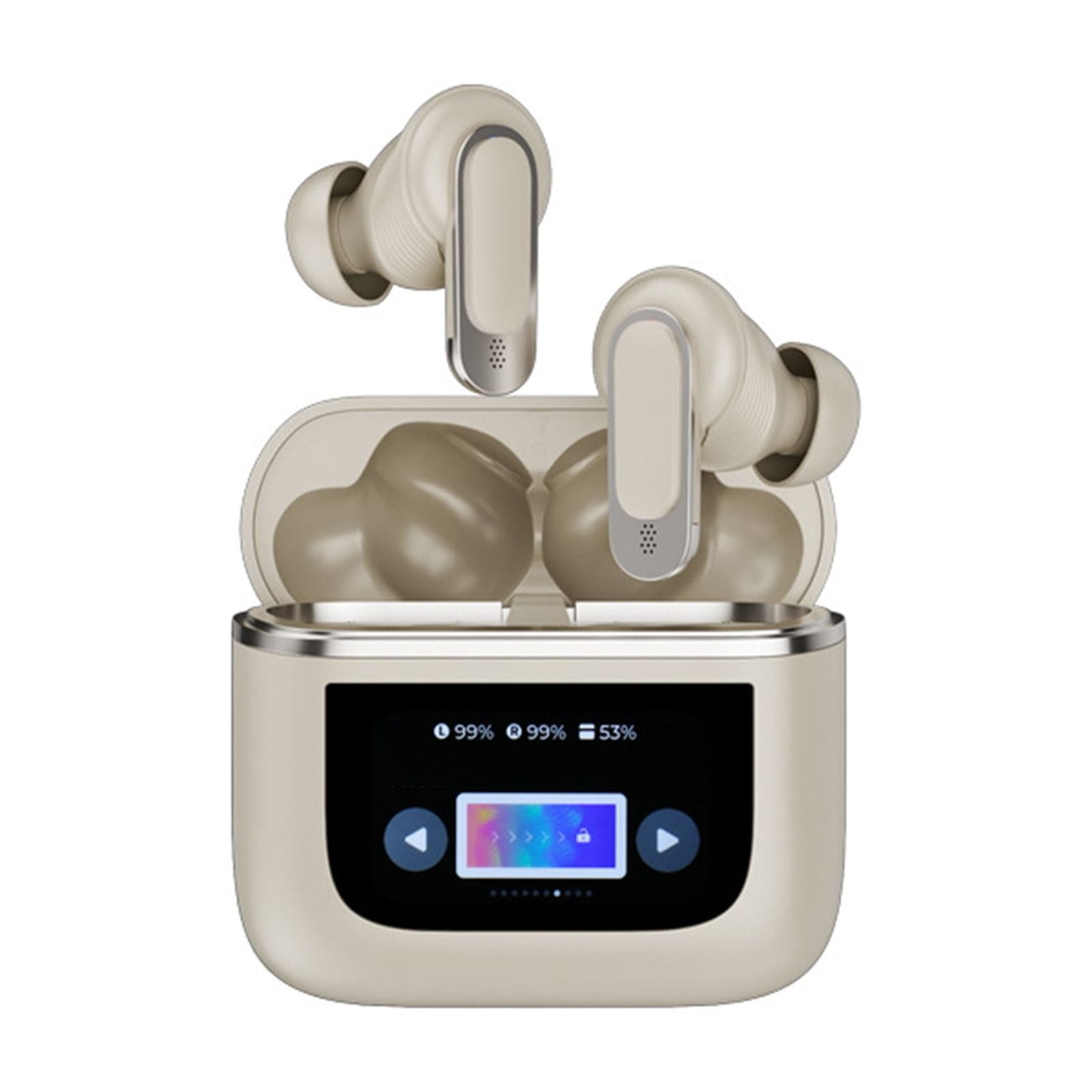 Kugisaki In Ear True Wireless Full Color Screen with Digital Display ...
