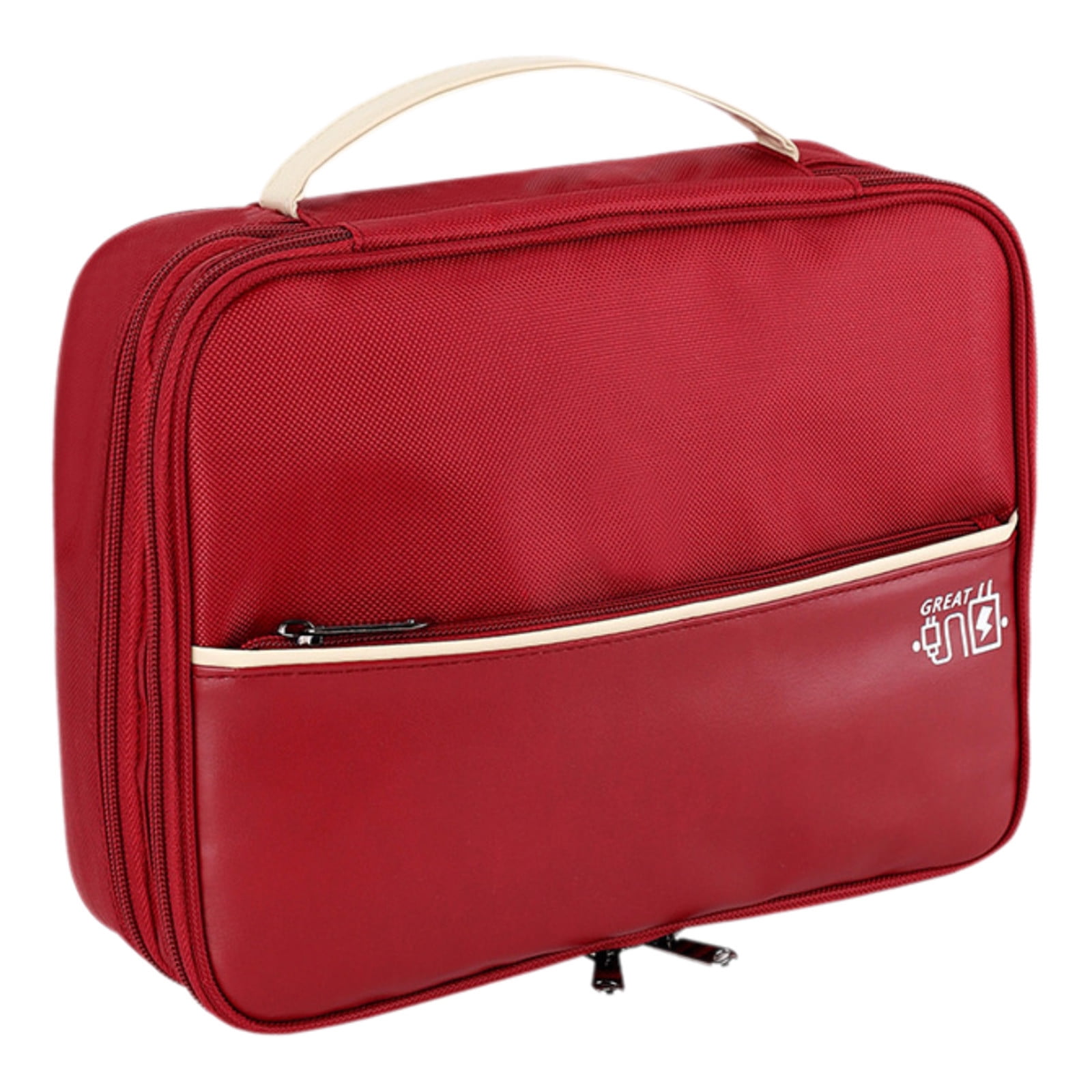 Kugisaki Electronics Organizer Travel Electronic Accessories Bag Three ...