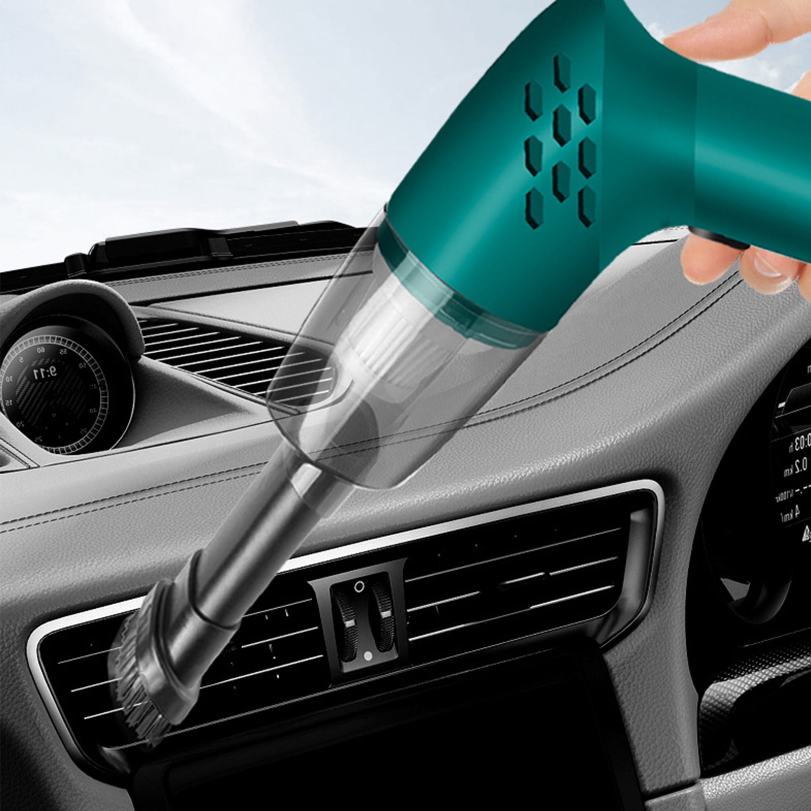 Kugisaki Hand Vacuum Car Vacuum Cleaner Powerful Car Wireless Portable ...