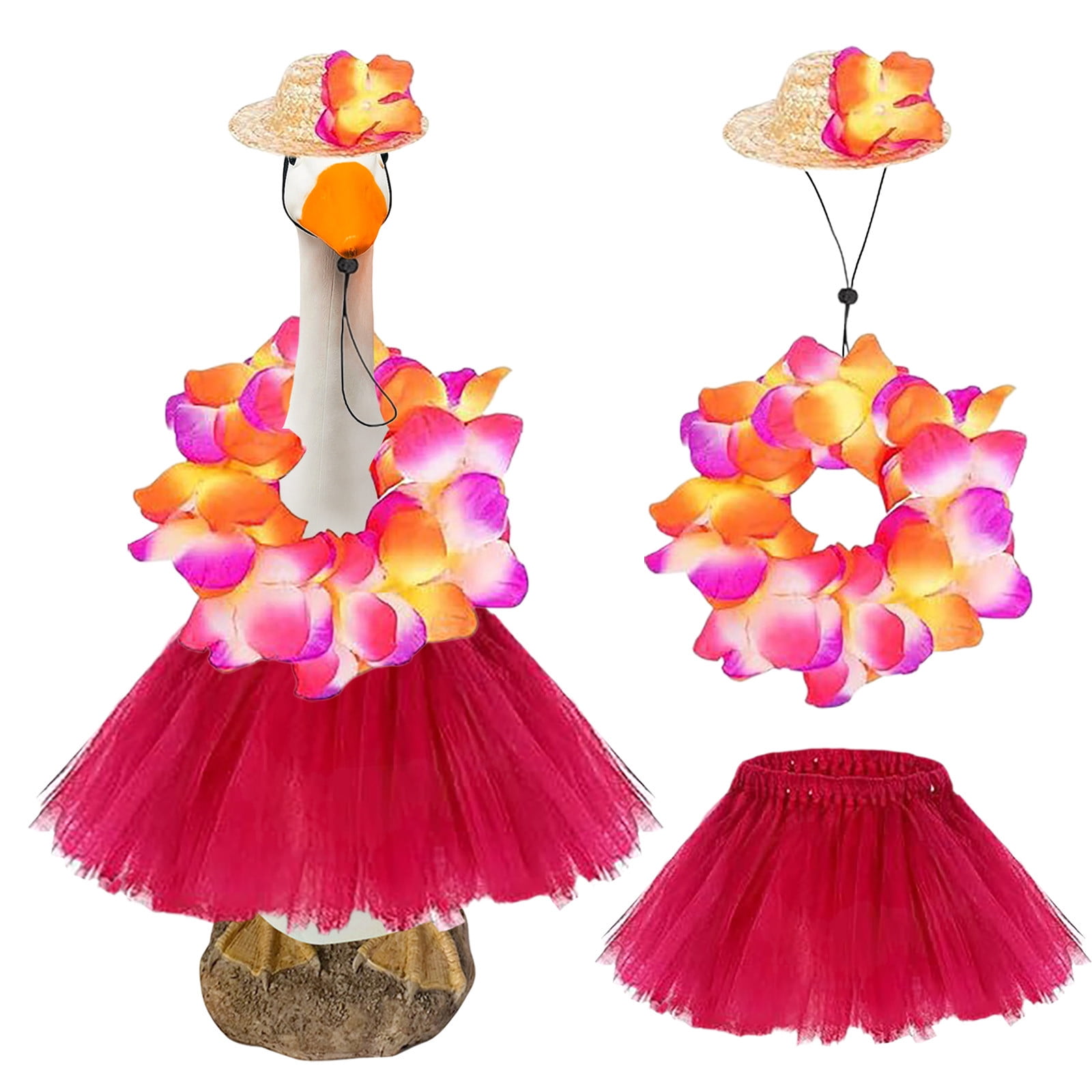 Kugisaki Holiday Porch Gooses Outfits Decoration for 23" Porch Gooses ...