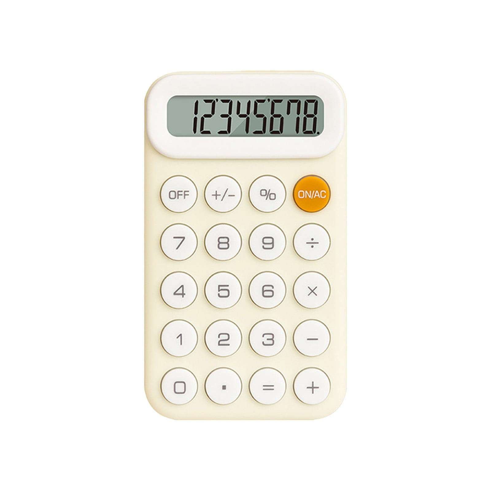 Kugisaki Mini Cute Soft Rubber Soft Button Calculator LCD Screen High ...