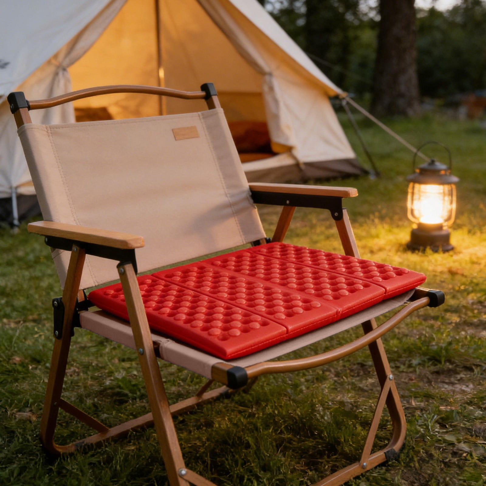 Kugisaki Outdoor Foam Four Fold Cushion Waterproof Cold Insulation ...