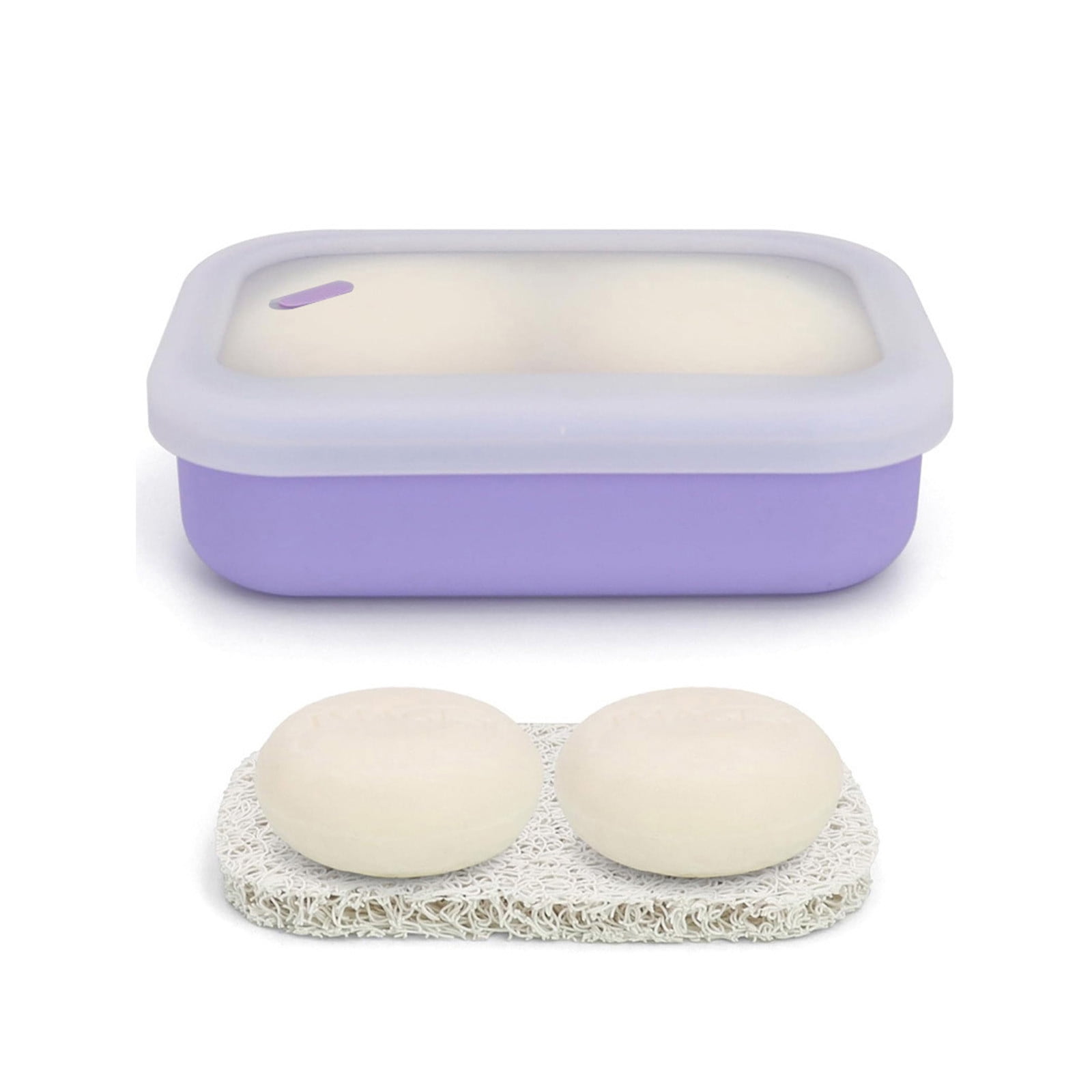 Kugisaki Portable Travel Soap Case with Draining Layer Enhanced Leak ...
