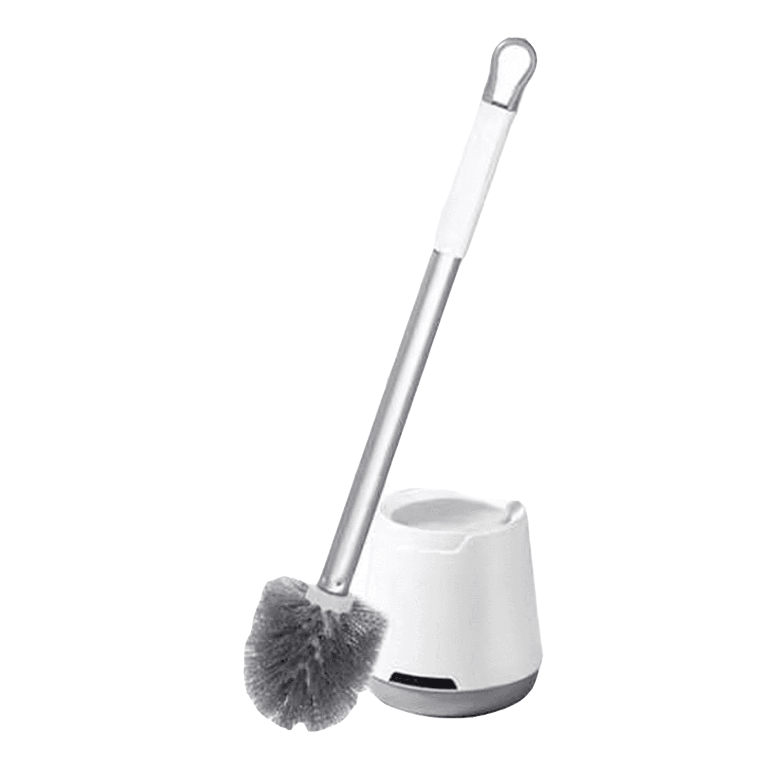 Kugisaki Heavy-Duty Toilet Brush & Holder - Hard Bristles, Long Handle ...