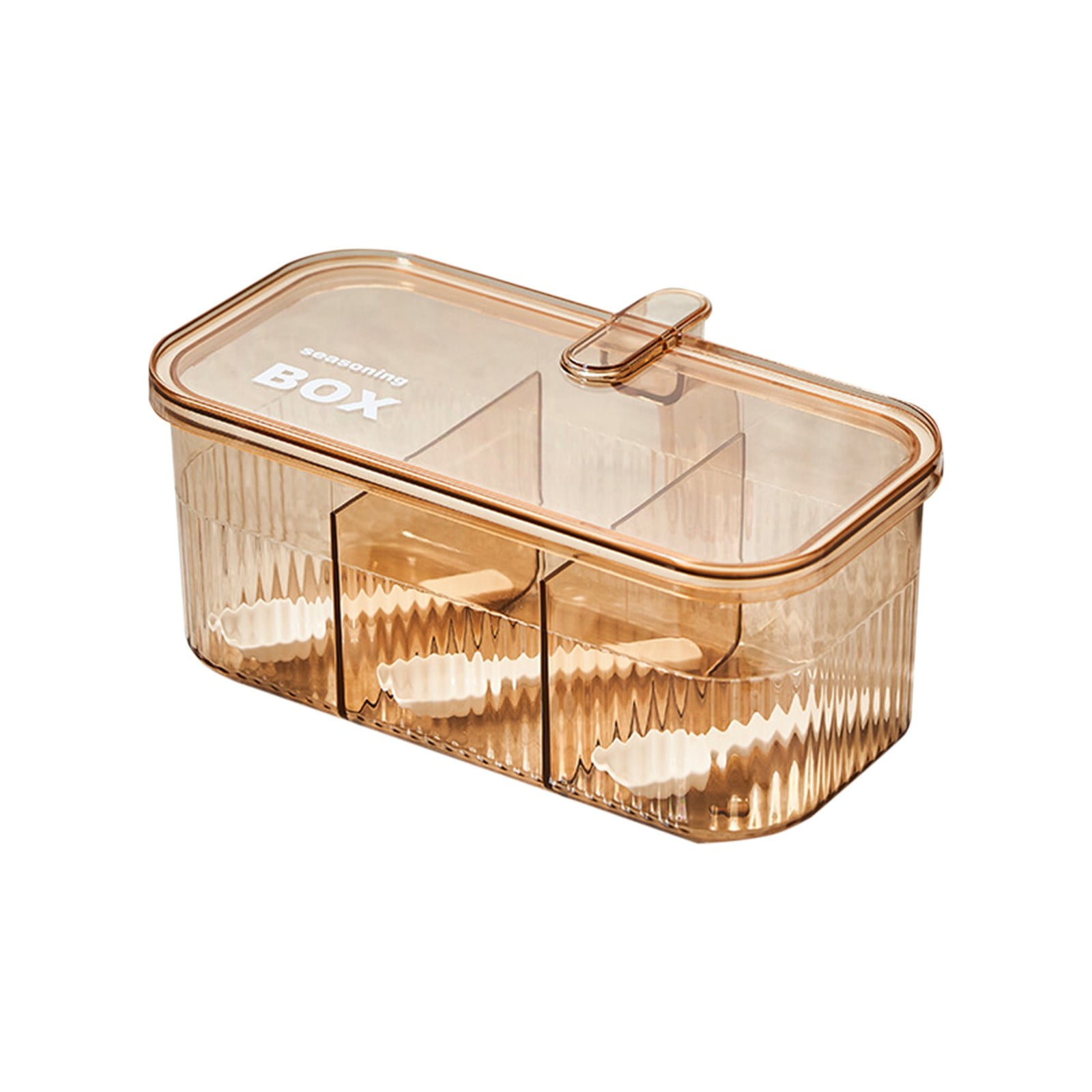 Kugisaki Transparent Multi Compartment Dispenser Seasoning Jar ...