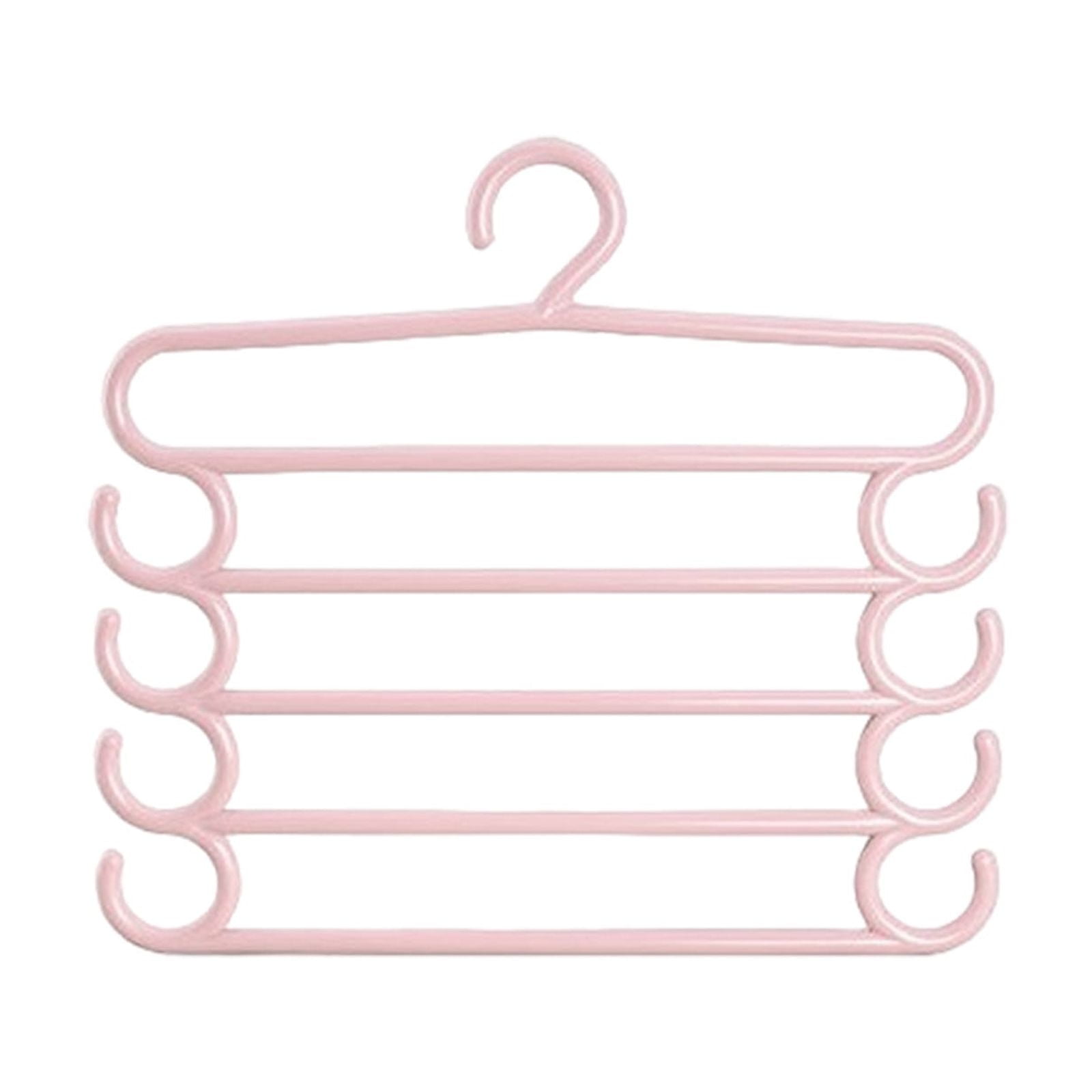 Kugisaki Trouser Rack 5 Tier Hanger Closet Hanging Pants Special Hanger ...