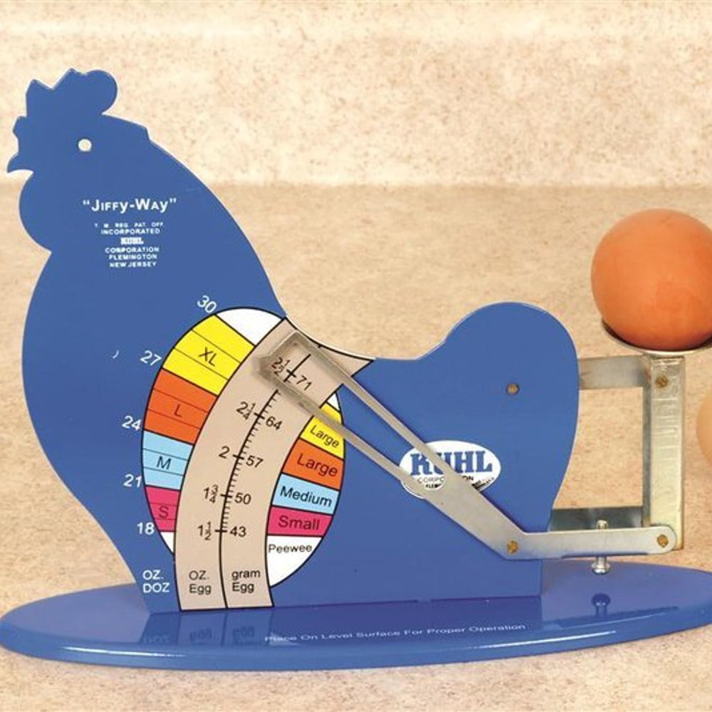 Kuhl JIFFY-III-12 Jiffy Way Gravity Poultry Egg Grading Scale Ounce and ...