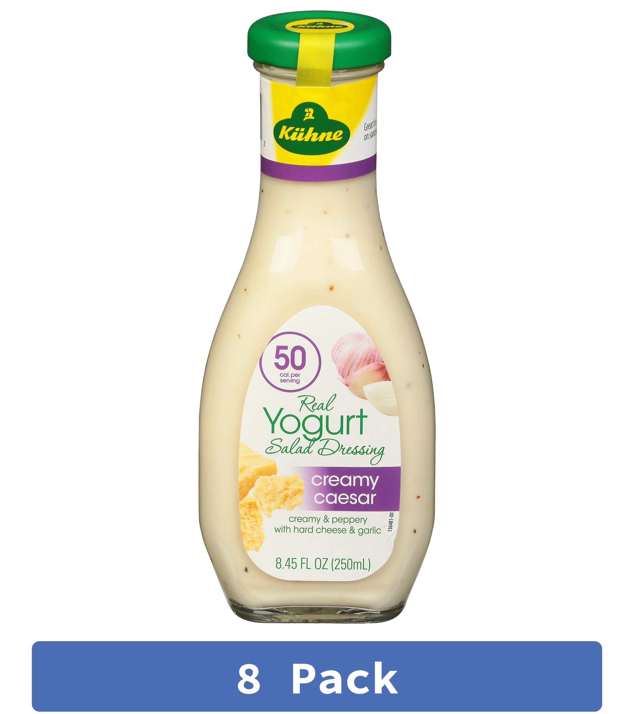 Kuhne Caesar Yogurt Dressing 8.45 oz (Pack Of 8) - Walmart.com