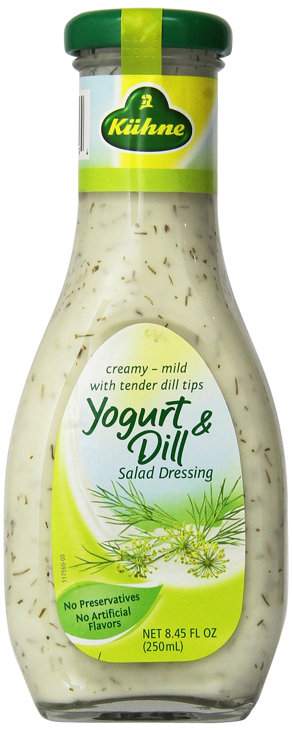 Kuhne Yogurt and Dill Salad Dressing, 8.45 Ounce (Pack of 8) - Walmart.com