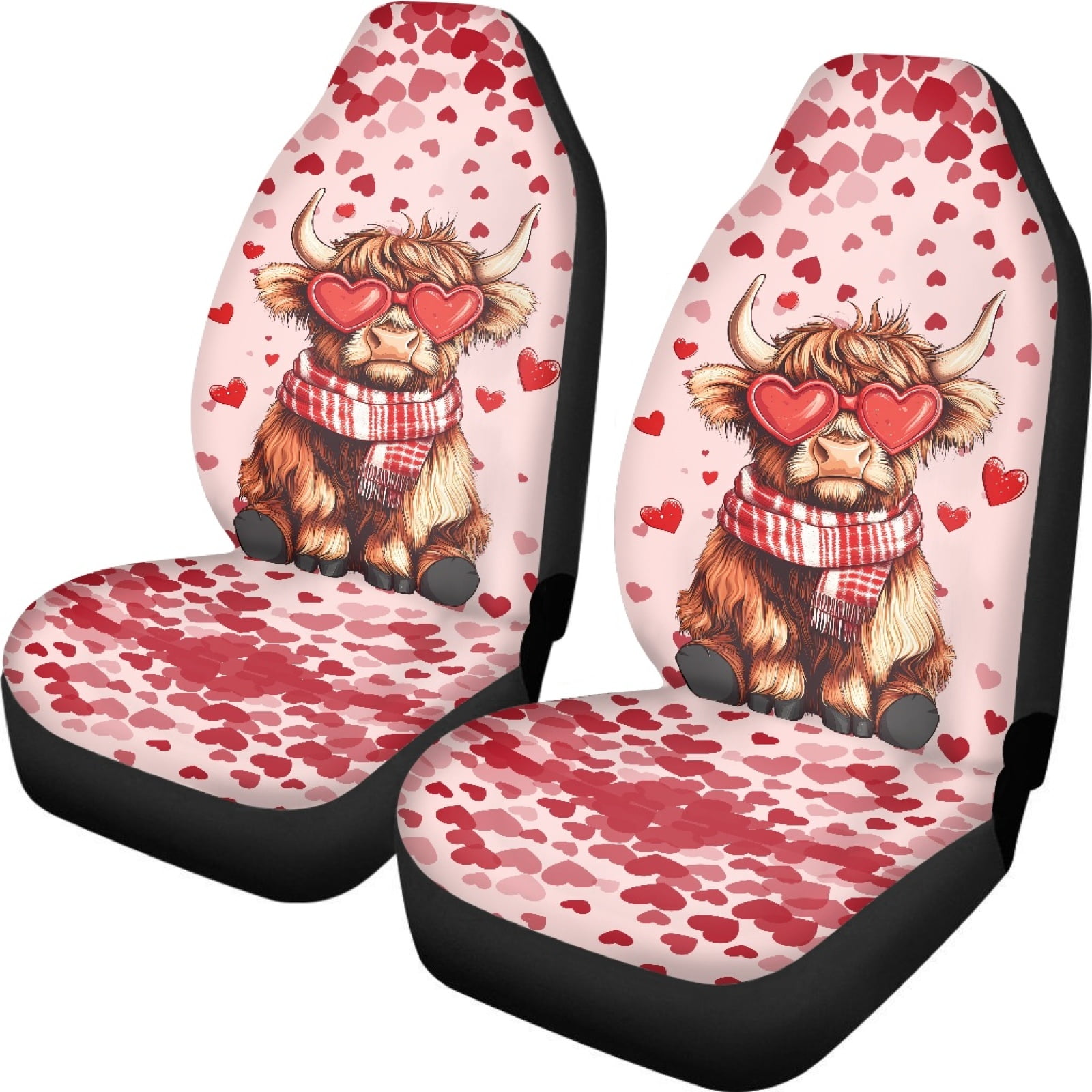 Kuiaobaty 2 Piece Auto Seat Covers Car Seat Cover for Front Seat ...