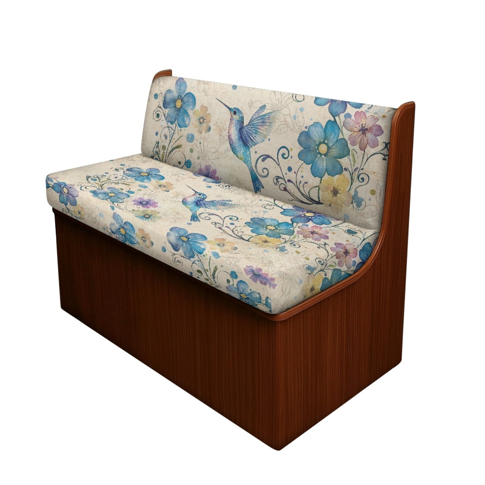 Kuiaobaty RV Dinette Cushions Covers with Elastic Band Hummingbird ...