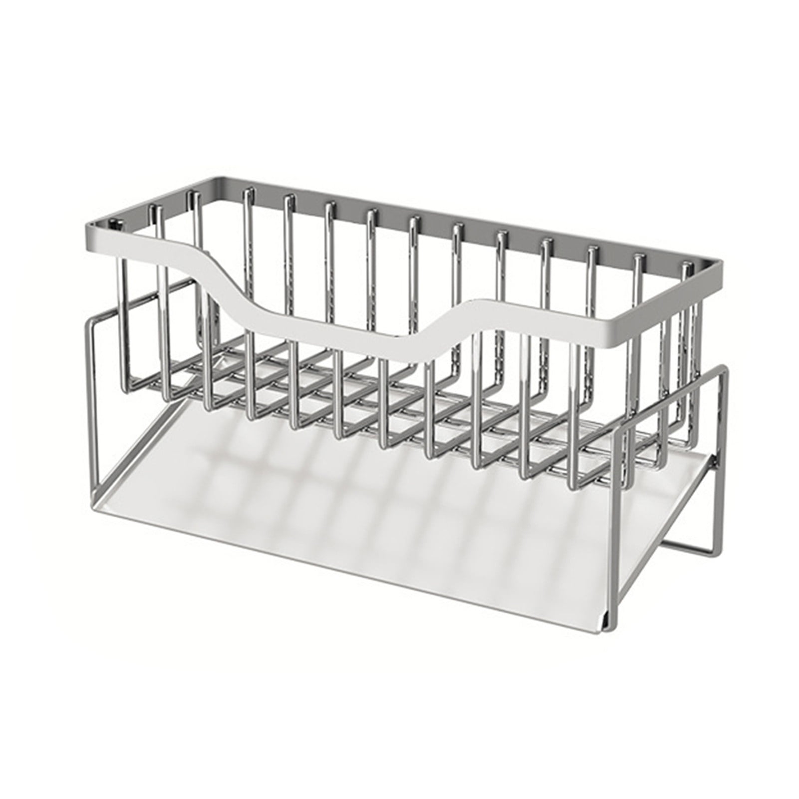 Kuigmr Sink Shelf Countertop Rack Sink Drain Shelf Oblique Shape ...