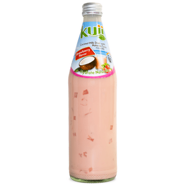 (4 pack) Kuii Drinks Coconut Milk with Nata de Coco, Original, 290mL ...