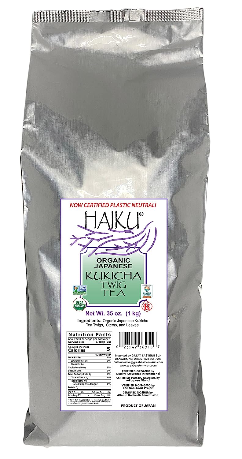 Kukicha Organic Twig Tea , Loose, 35-Ounce Bag - Walmart.com