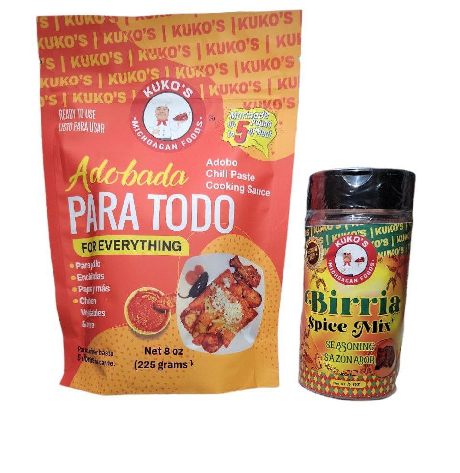 Kuko's Adobos Adobada Adobo Marinade Cooking Sauce, Chili Paste ...