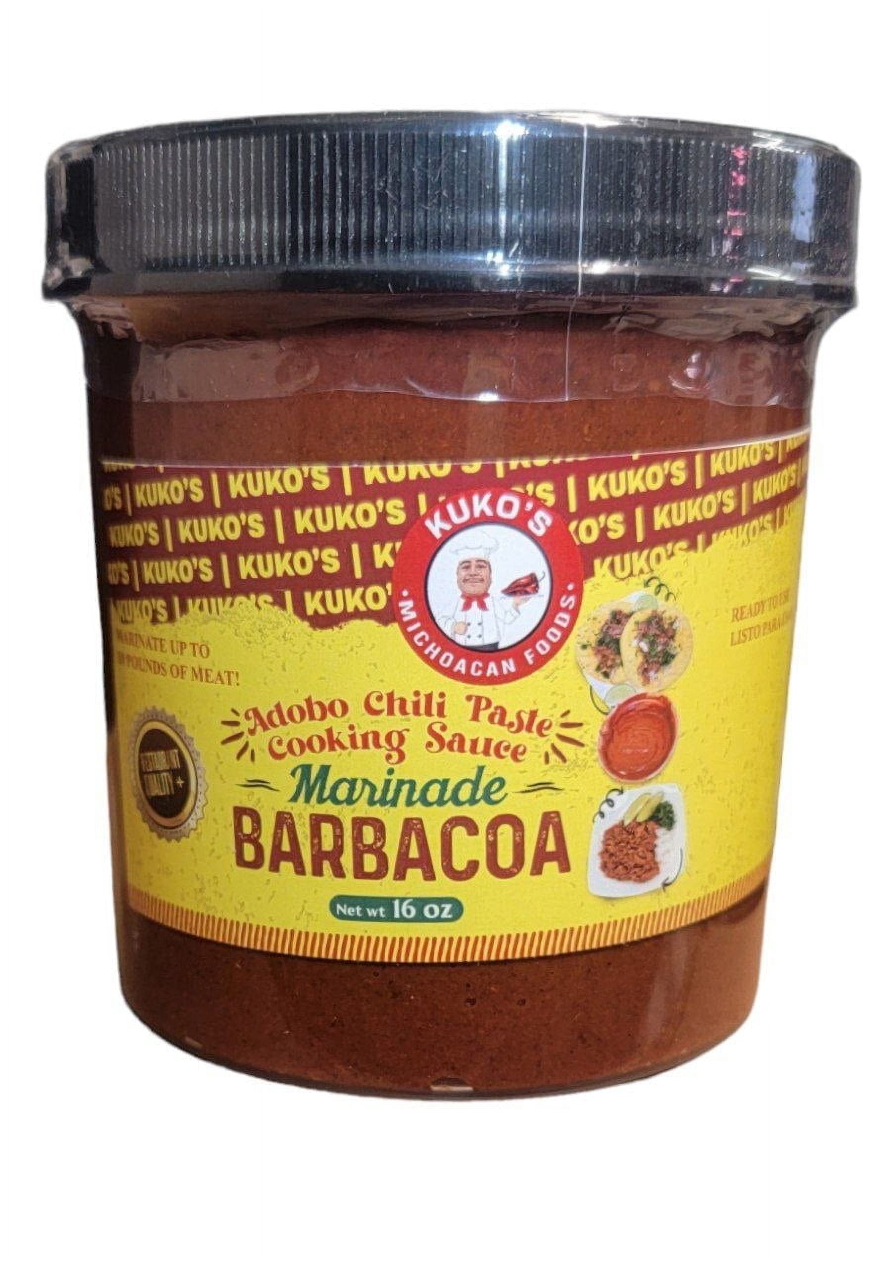 Barbacoa Adobo Marinade Sauce for Beef Tacos, Authentic Mexican Flavors ...