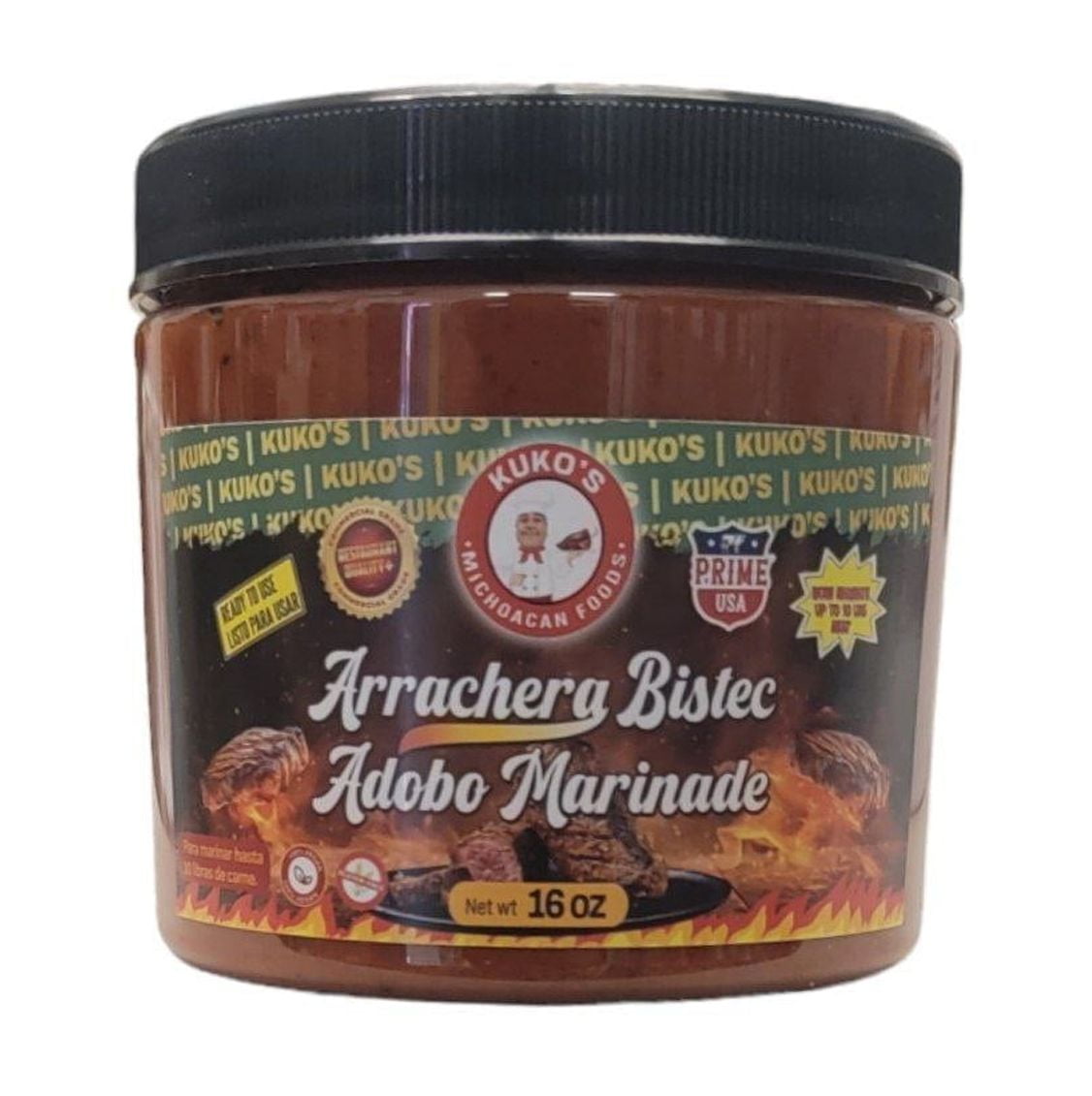 Kuko's Arrachera Bistec Meat Steak Adobo 16 oz. - Walmart.com
