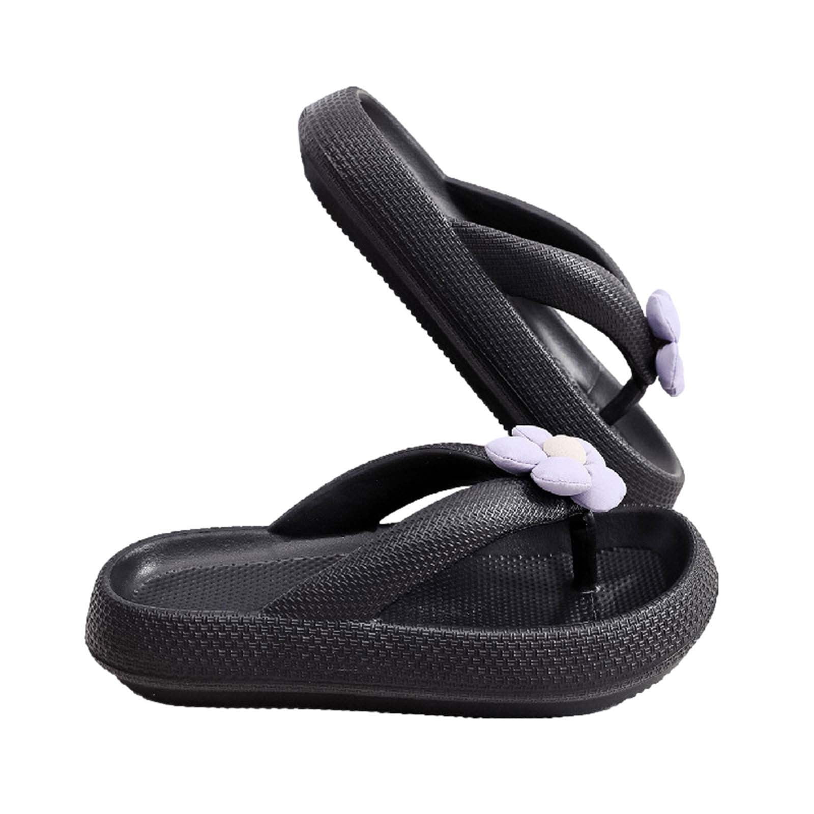 Kukoosong Flip Flops for Women Couples Outside Wear Flip-flops Clip Toe ...