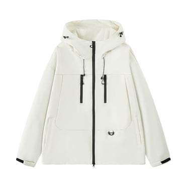 Weilanxin Men's Lightweight Jacket Hood Packable Raincoats Waterproof ...