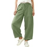 Kukoosong Sweatpants for Women, Women's Wide Leg Corduroy Pants, Fall ...