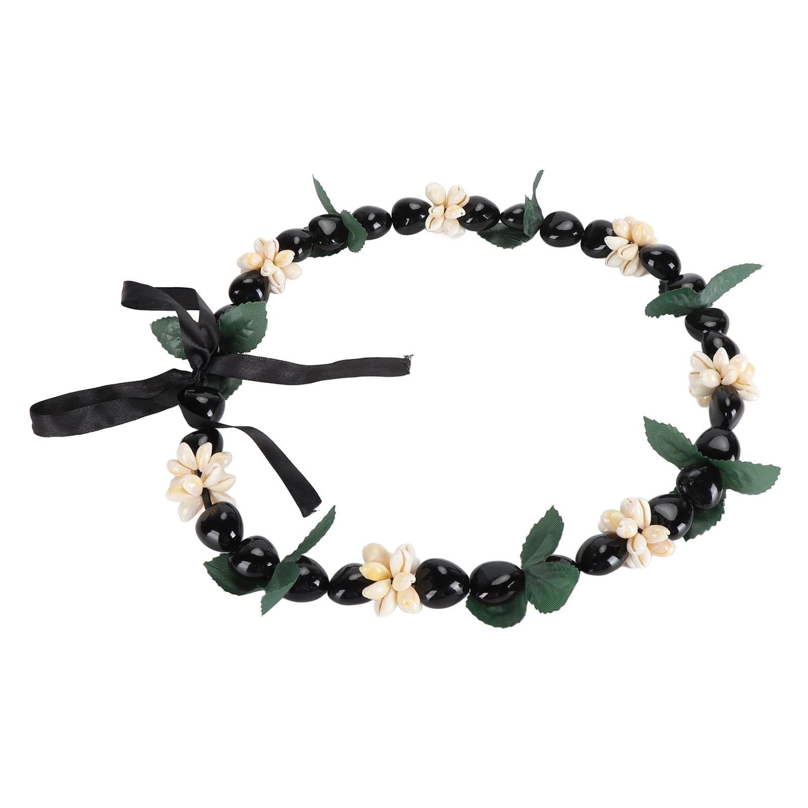 Kukui Nut Lei Necklace Hand Crafted Graduation Shell Kukui Nut Lei ...