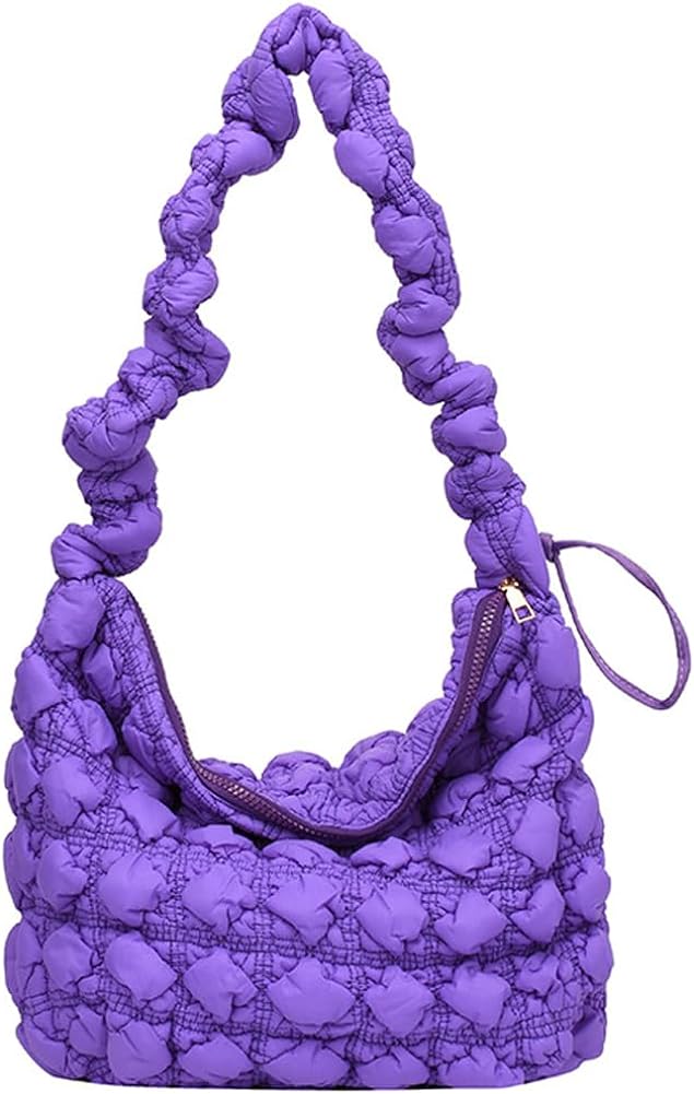 Kukuzhu Bubble Hobo Bags for Women Bubble Crossbody Bag Cloud Shoulder ...