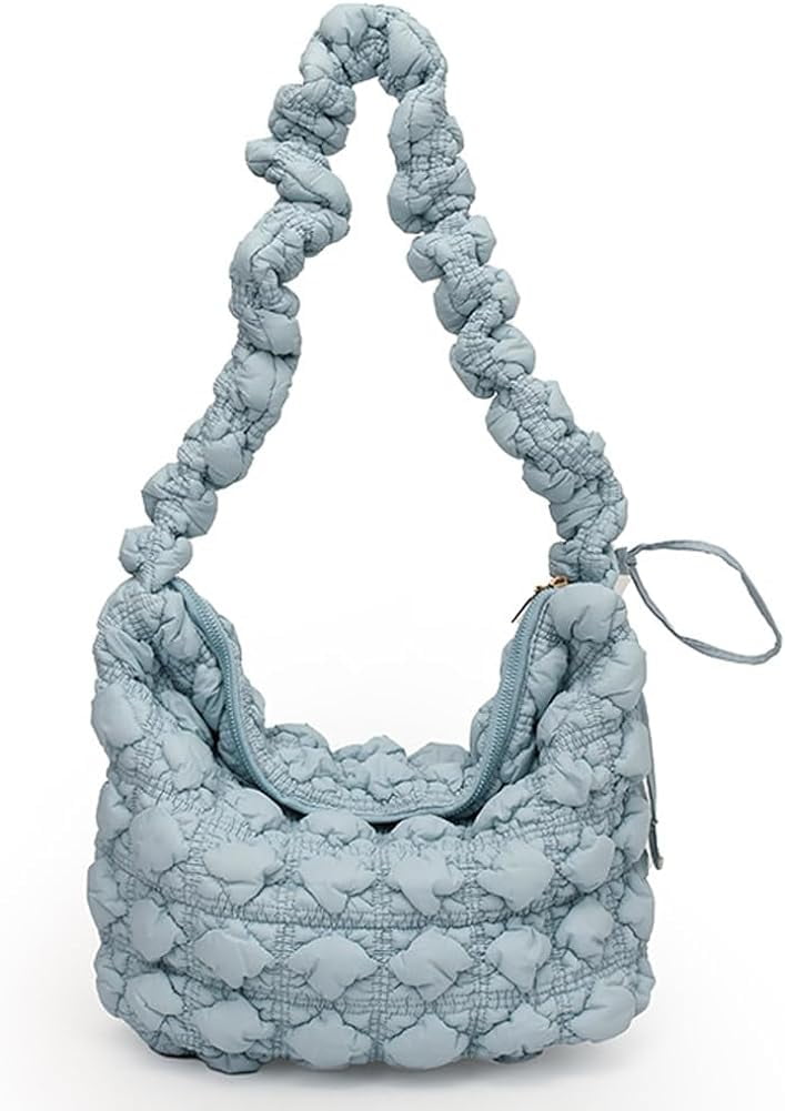 Kukuzhu Bubble Hobo Bags for Women Bubble Crossbody Bag Cloud Shoulder ...