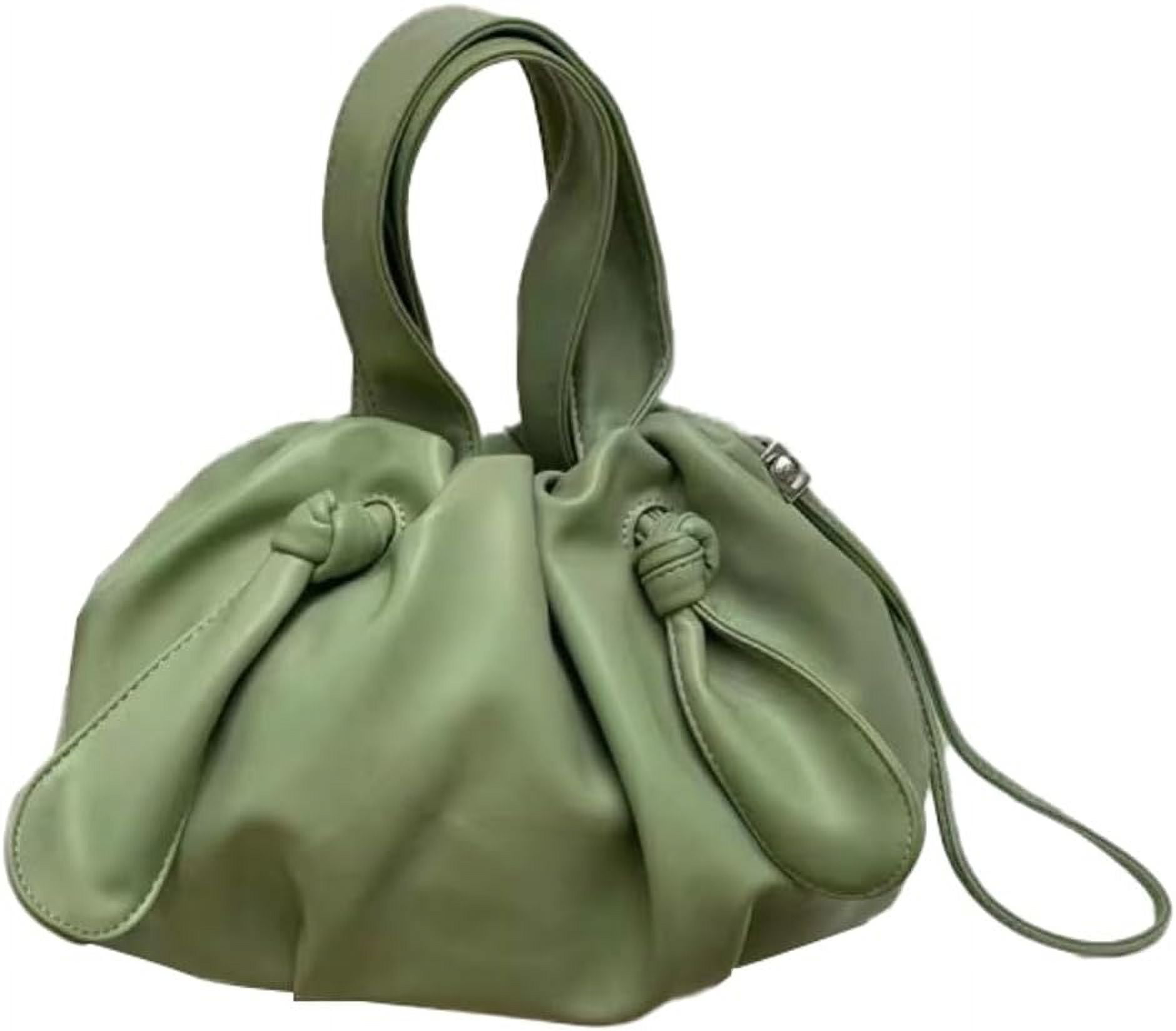 Kukuzhu Chic Shoulder Bag Tote Bag Women Pleated Drawstring Hobo Bag Chic Soft Handbag Purse ...