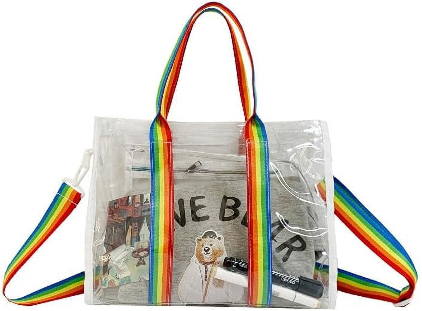 Kukuzhu Clear Bag Stadium Approved, Clear Concert Approved Bag for ...