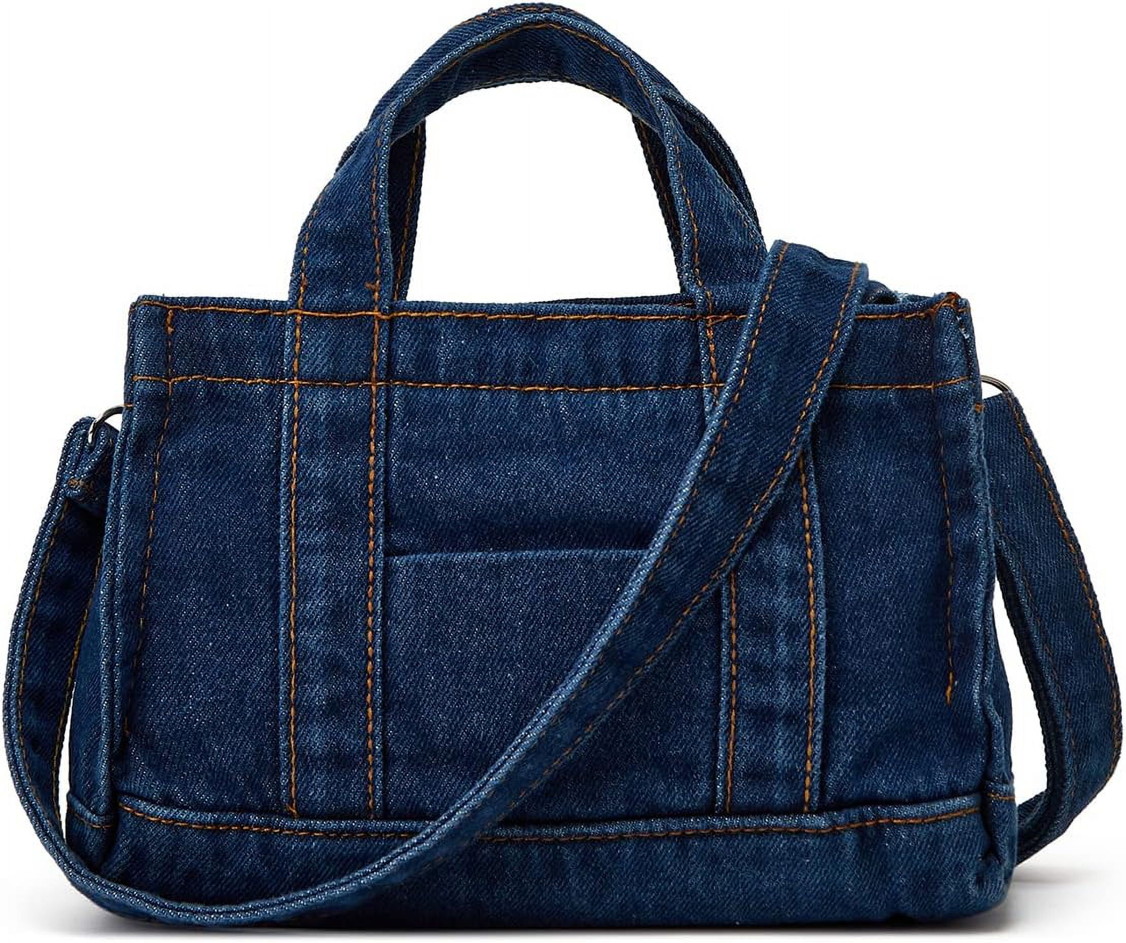 Kukuzhu Denim Hobo Bags for Women Canvas Shoulder Crossbody Bags Summer ...