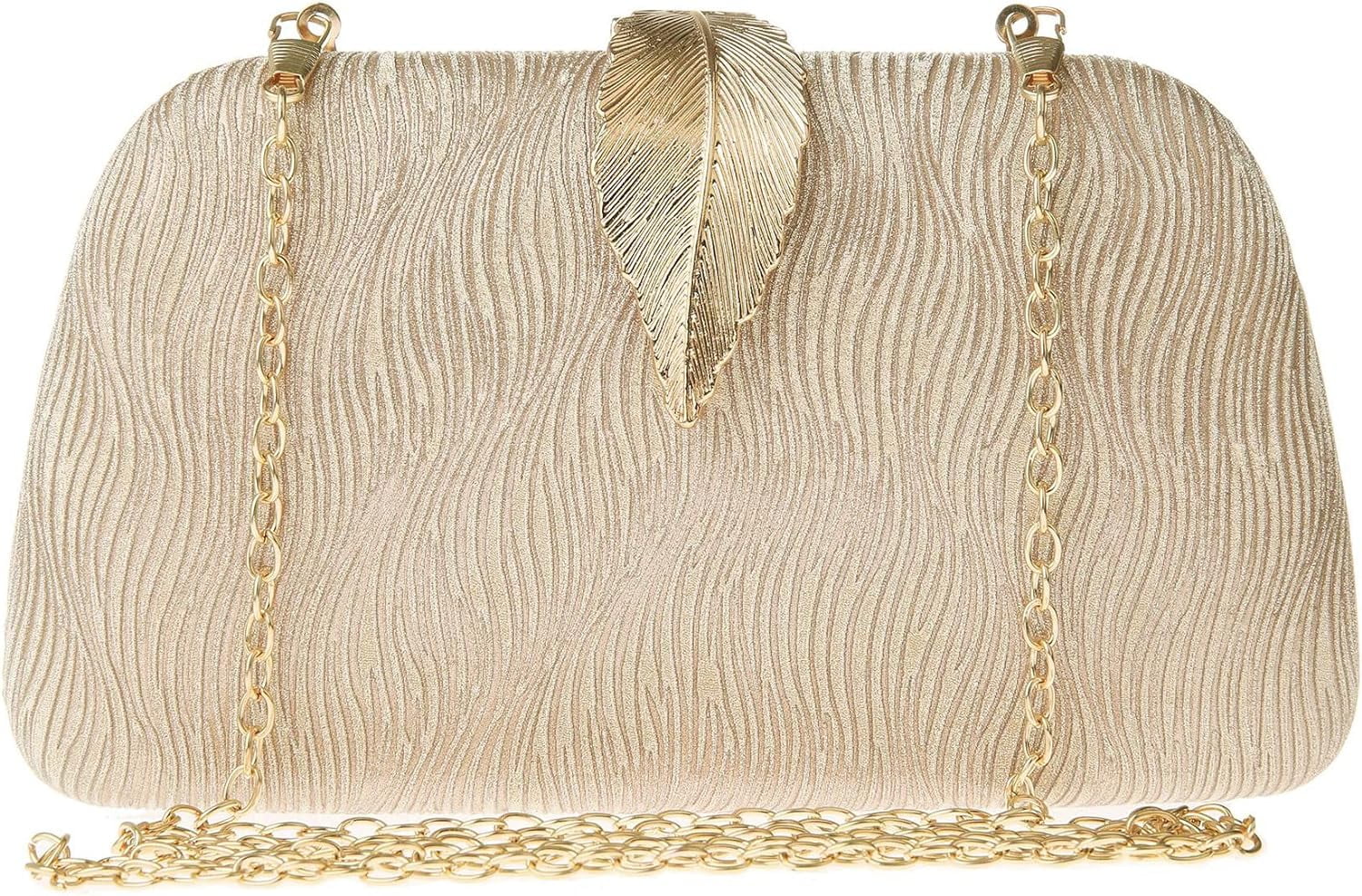 Kukuzhu Evening handbags for Women Shiny Formal Crossbody Hobo Bag ...