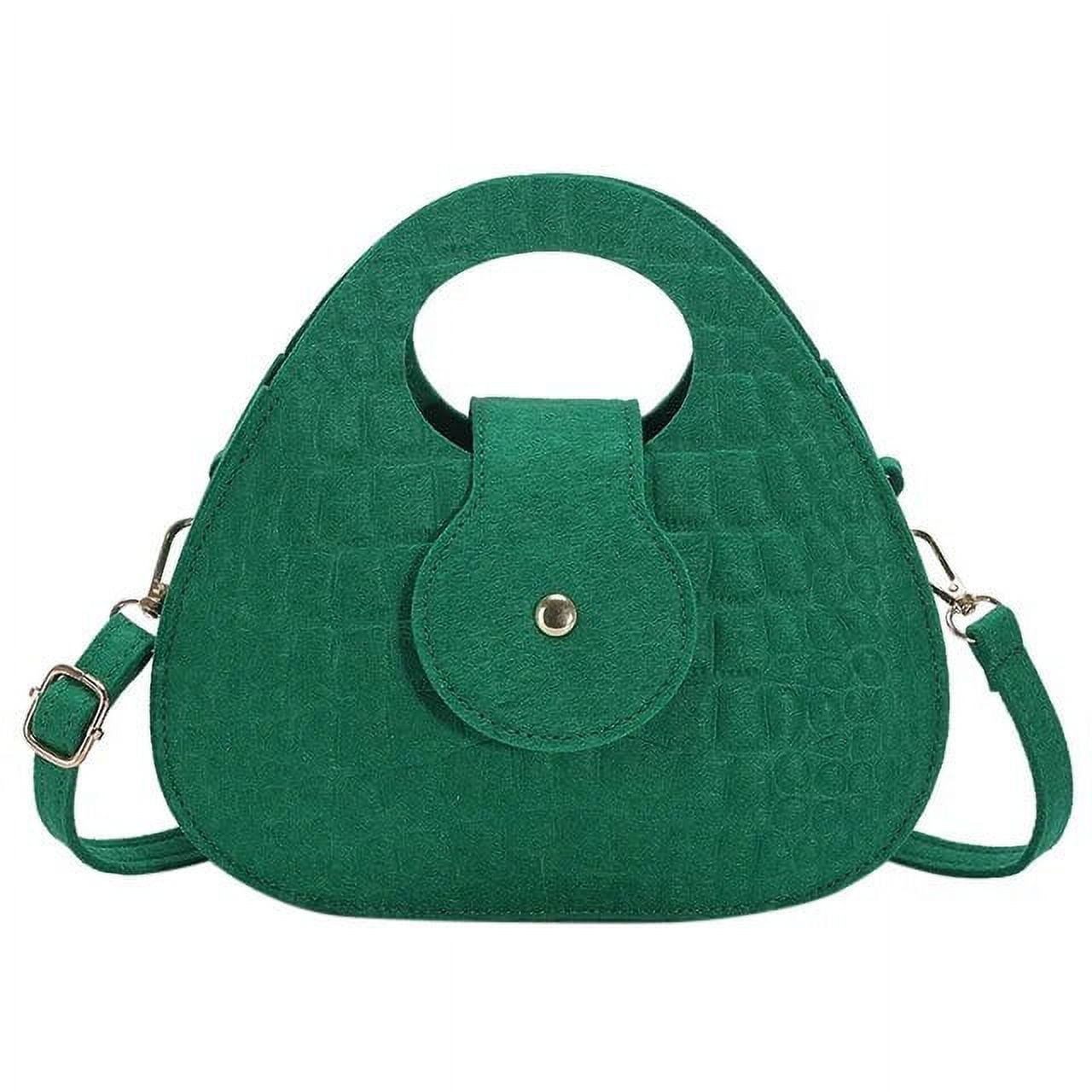 Kukuzhu Fashion Felt Shoulder Bags for Women Women's Subaxillary Bags ...