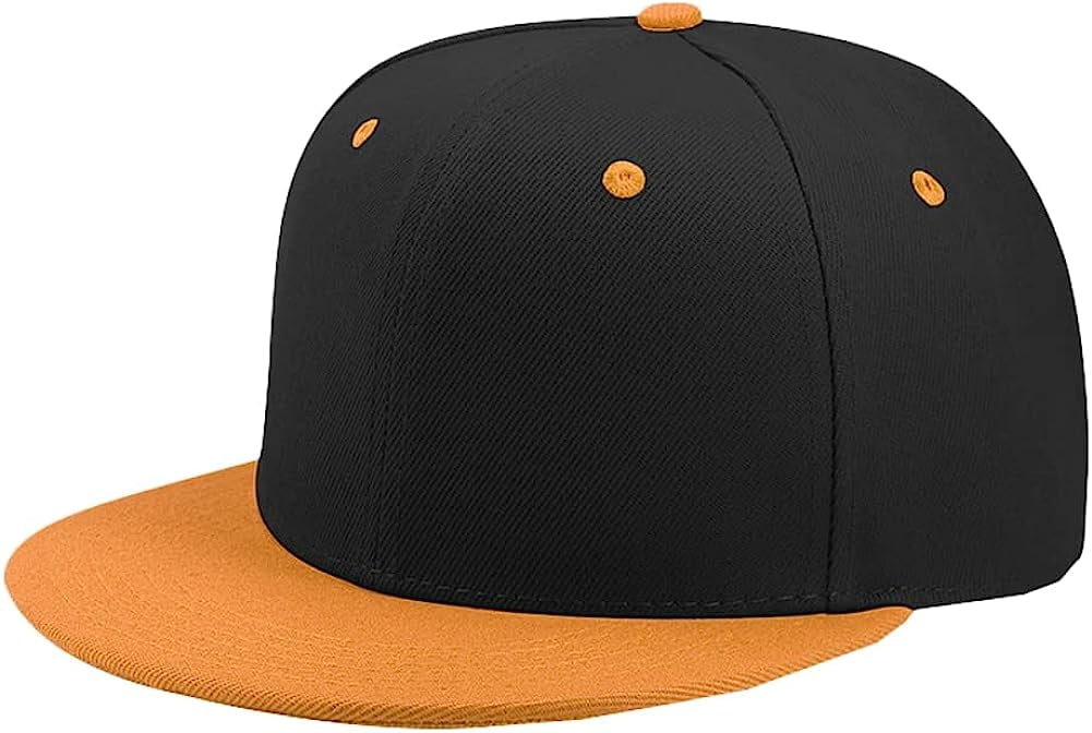 Kukuzhu Flat Brimmed Cap Women Men Hip-hop Baseball Cap Wide Brim ...