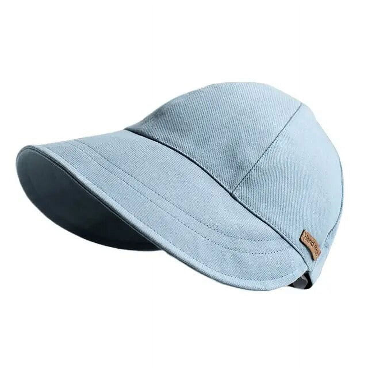 Kukuzhu Foldable Wide Brim Sun Hat Drawstring Adjustable Caps for Men ...